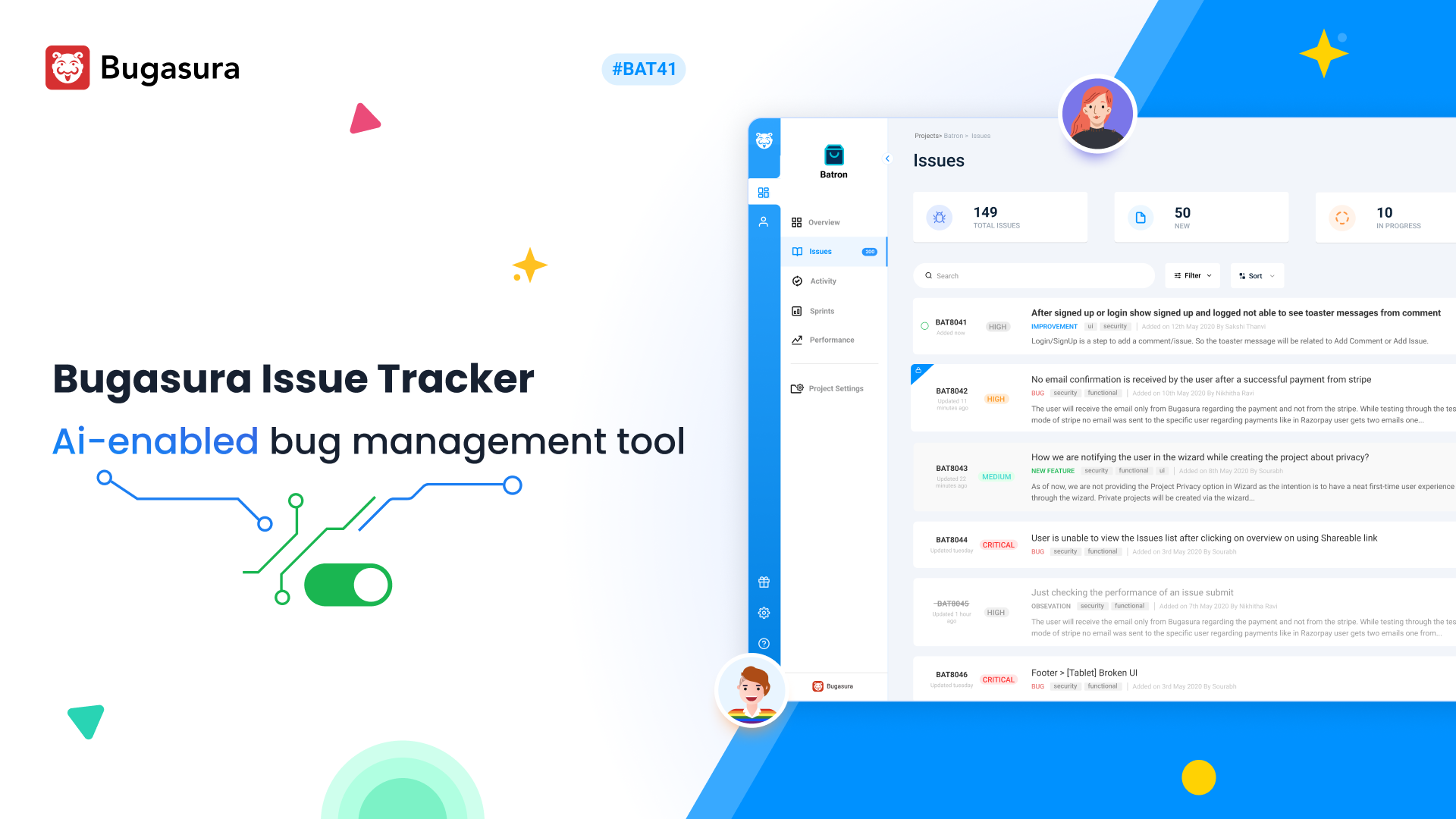 Bugasura - AI Issue Tracker