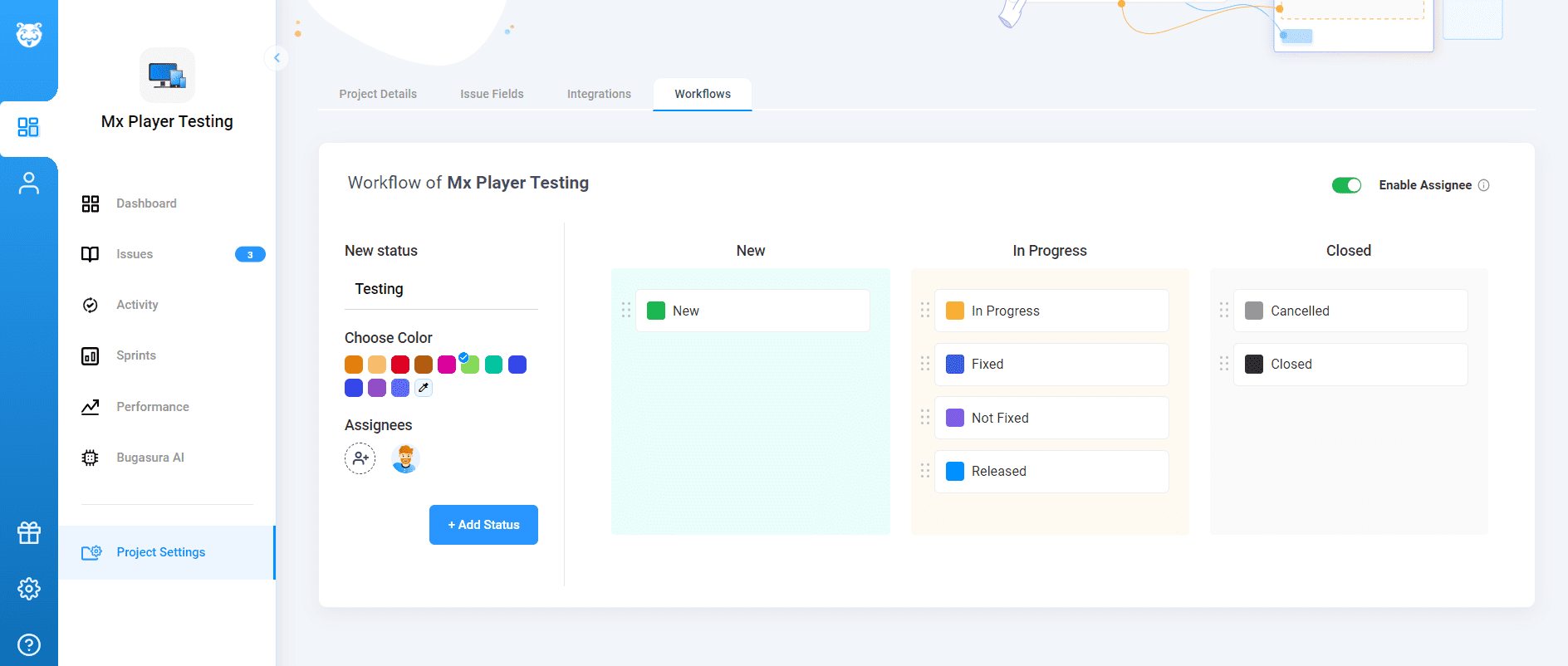 Introducing project-level workflows - Release Notes